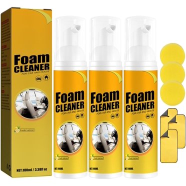 Hiroekza Cleaner Multifunctional Foam Cleaner Car Interior Cleaner ...