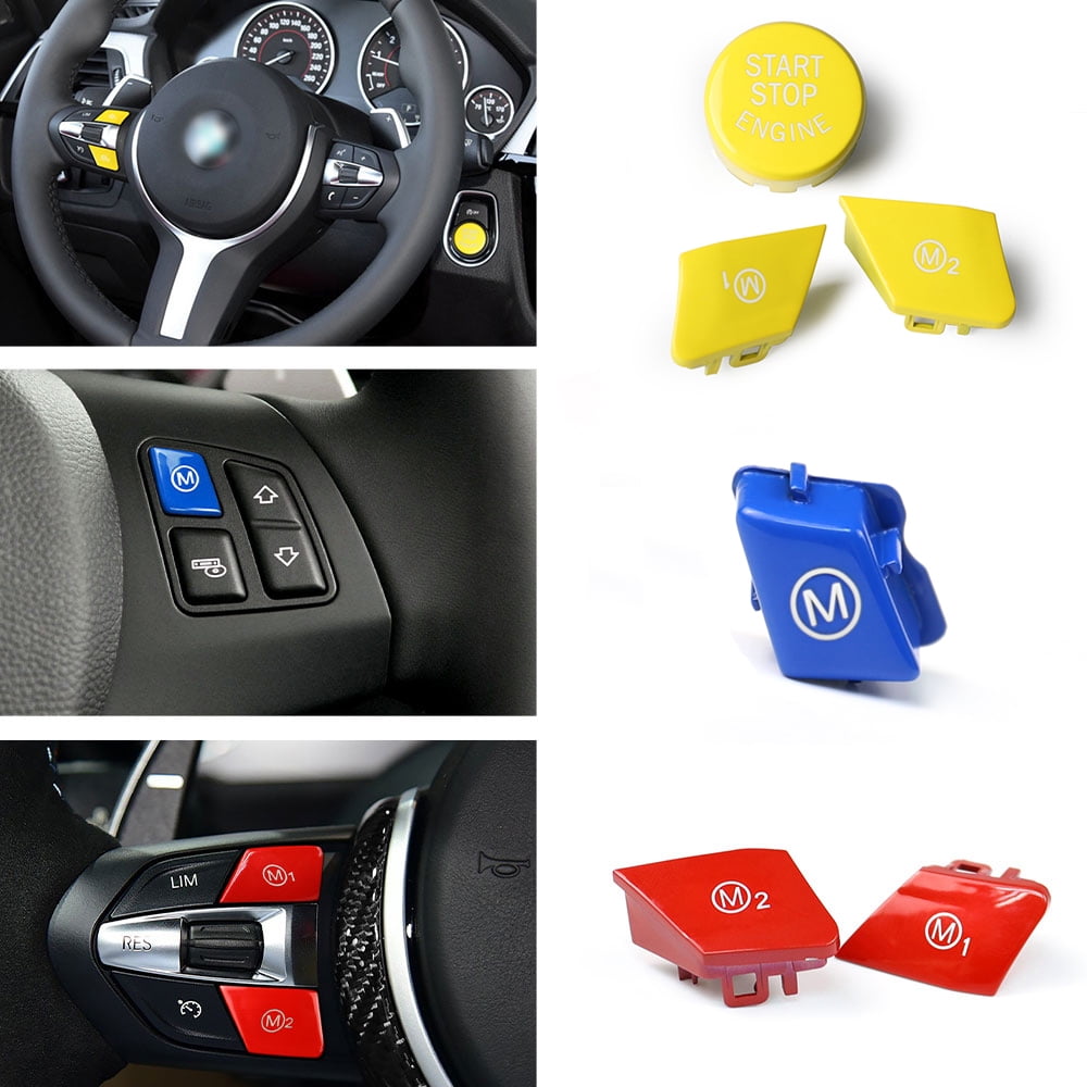 Car Steering Wheel M1 M2 M Mode Button With Engine Start Stop Switch ...