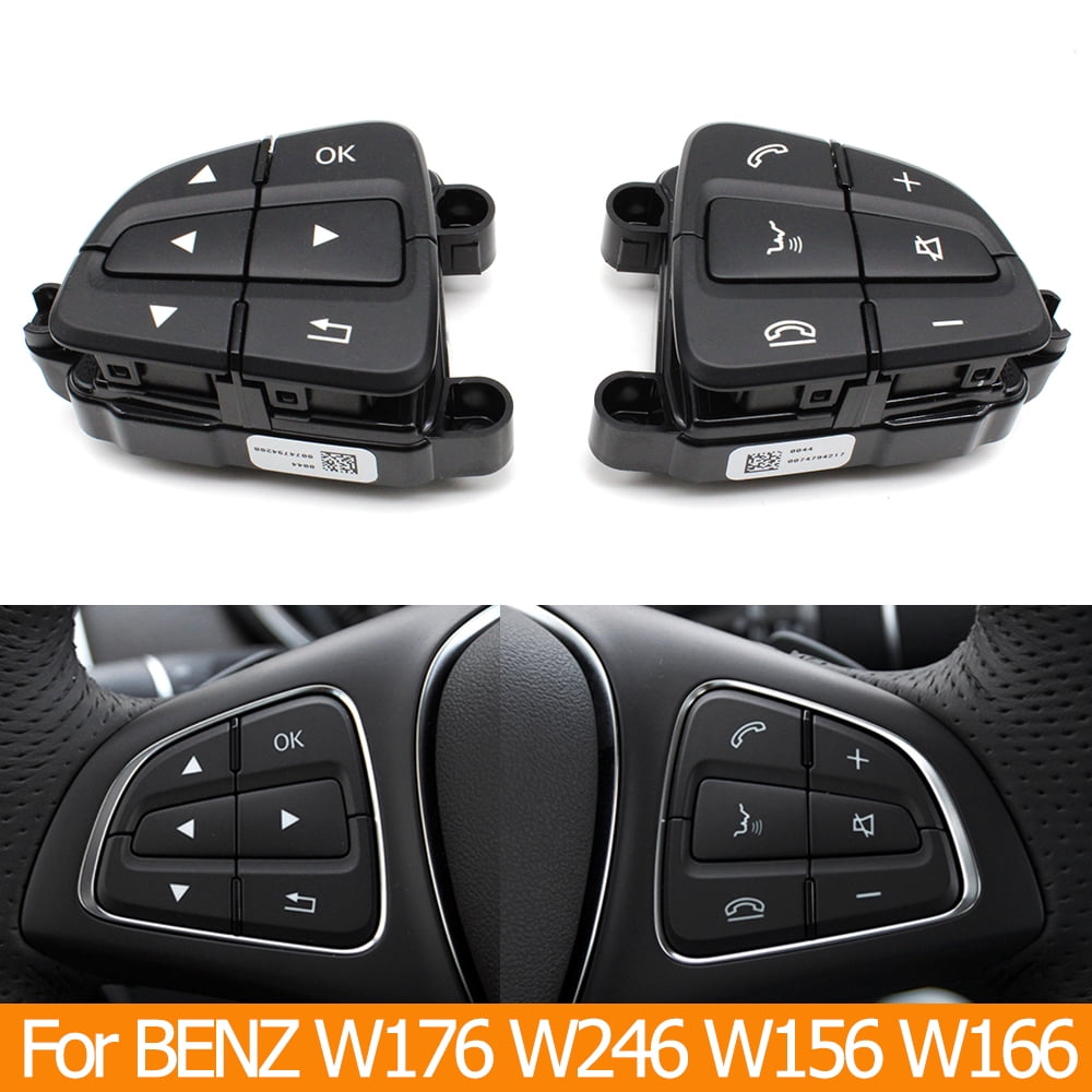Car Steering Wheel Menu Control Switch Buttons Assembly For Benz A B ...