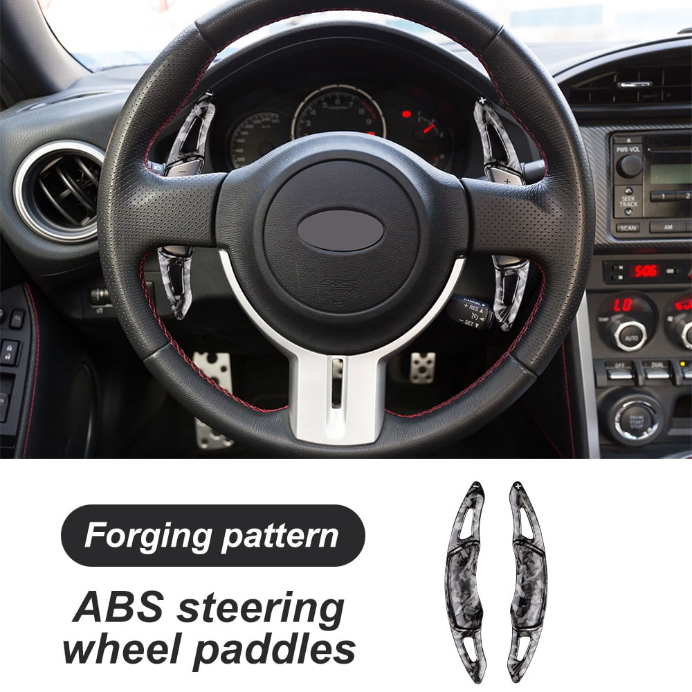 Car Steering Wheel Shift Paddle Shifter Extended Carbon Fiber ABS For ...