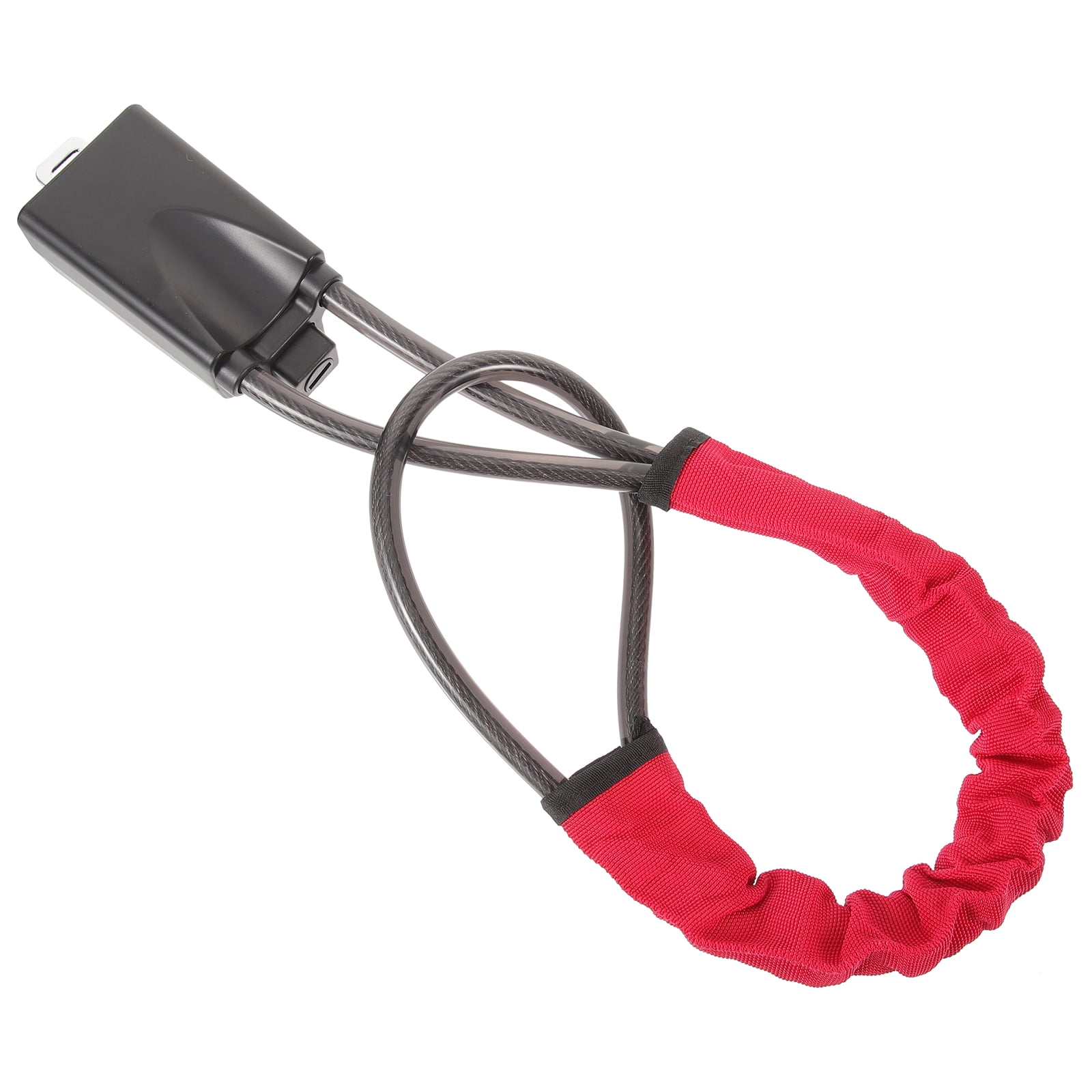 Car Steering Wheel Wire Rope Lock Safety Anti-theft (red) Device with ...