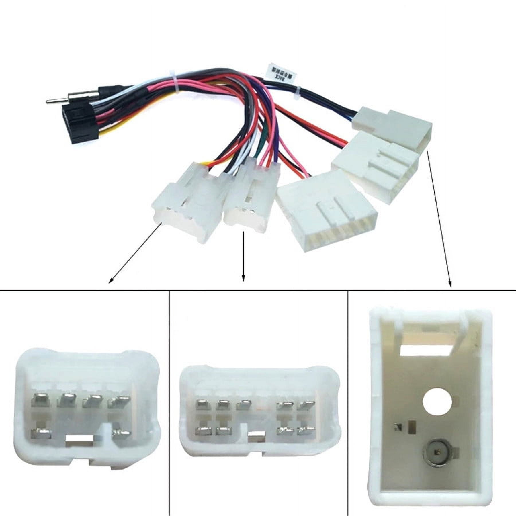 Car Stereo 16 PIN Wiring Harness Connector Adapter For 04+ Toyota ...
