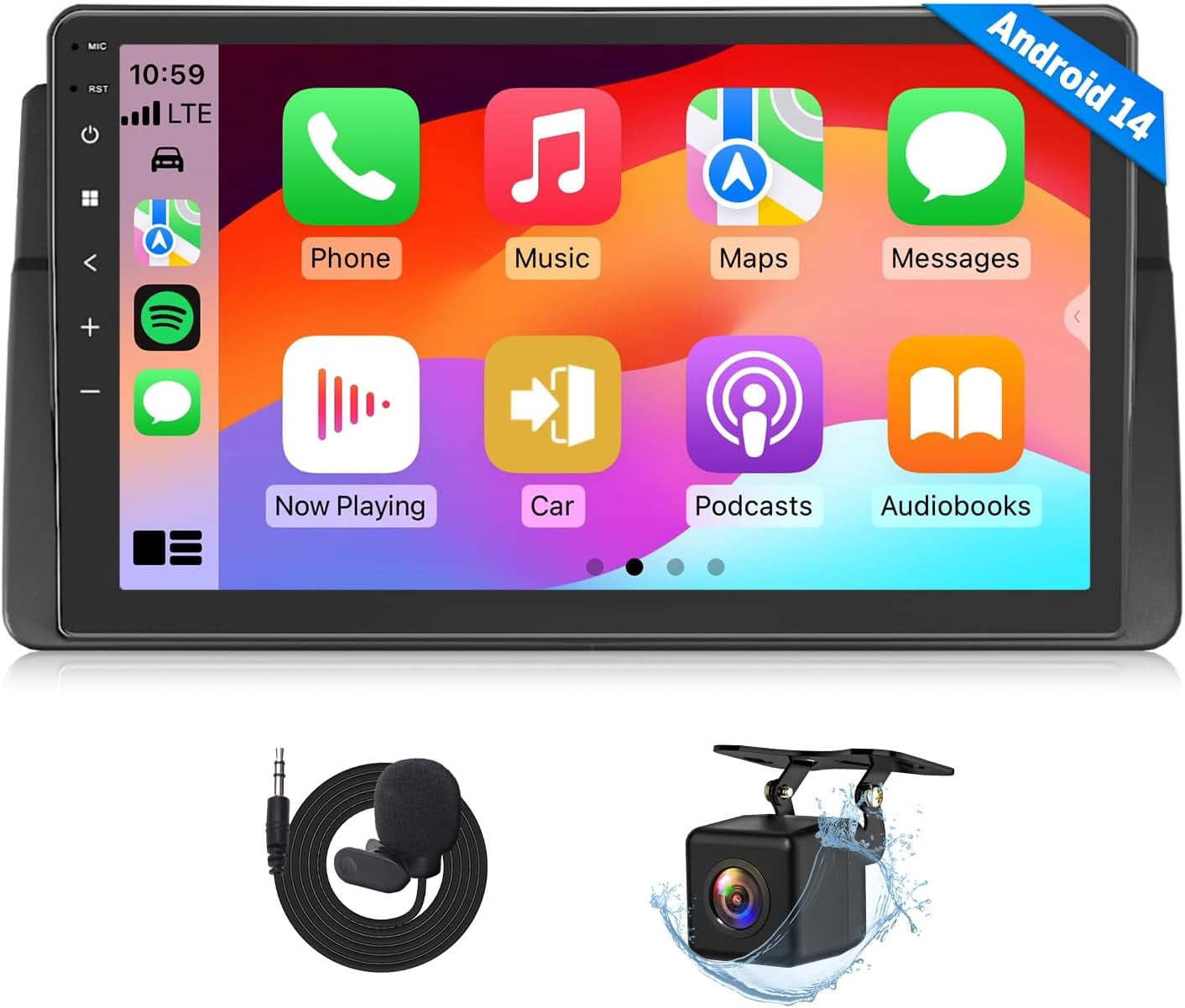 Car Stereo 4+64GB for BMW 3 Series 325i 330i M3 (E46) 1998-2006 ...