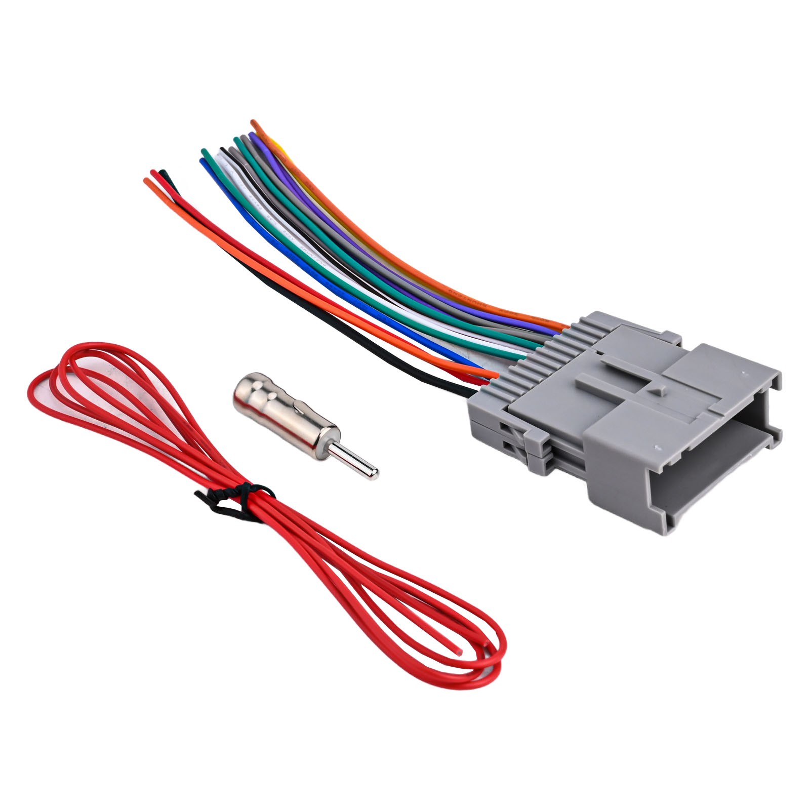 Car Stereo AM FM Radio Wire Harness Cable Adapter FM Adapter Connector ...