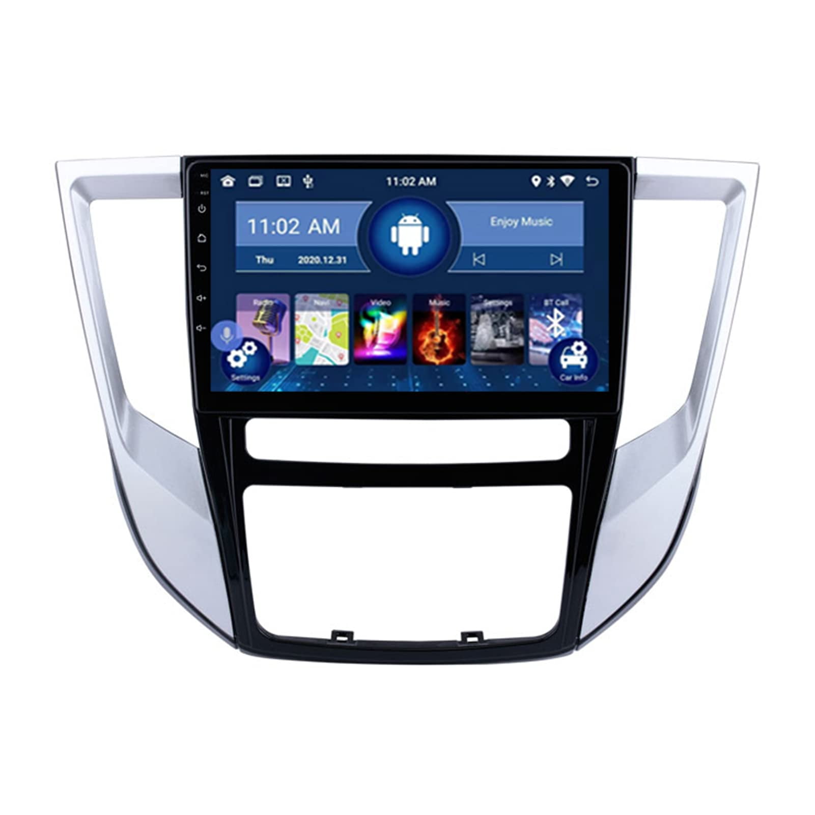 Car Stereo with Android 12 Car GPS DVD Navigation Player Headunit for ...