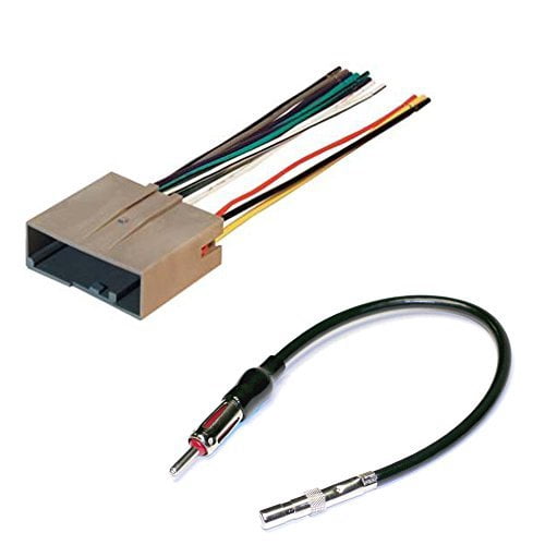 Car Stereo CD Player Wiring Harness Wire Aftermarket Radio Install Plug ...
