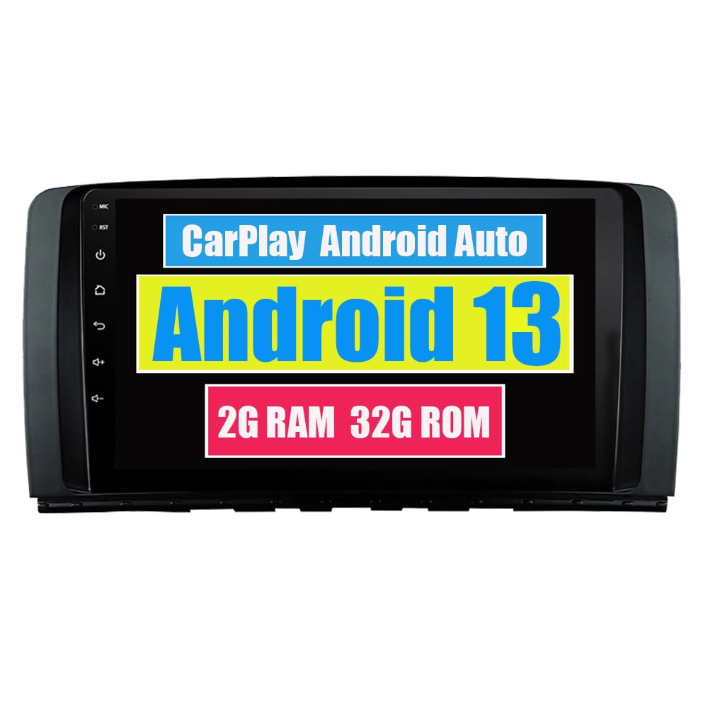 Car Stereo CarPlay Android Auto for Mercedes Benz R-Class R Class W251 ...