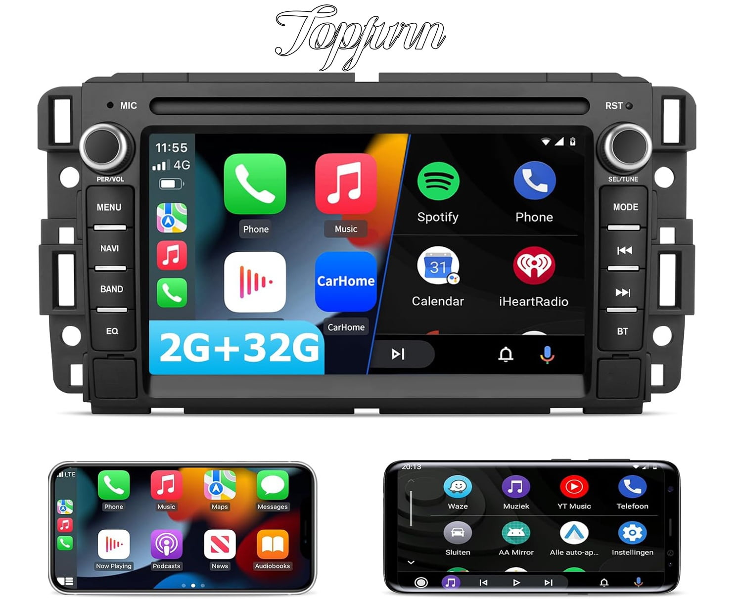 Car Stereo for Chevrolet Chevy Silverado/GMC Sierra Yukon Tahoe/Buick ...