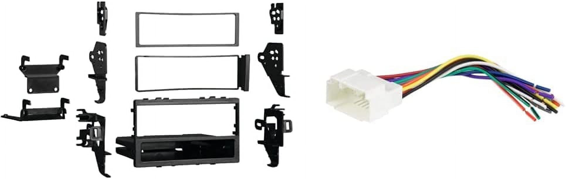 Car Stereo Dash Install Mounting Kit Wire Harness for Honda 1986- 2008 ...