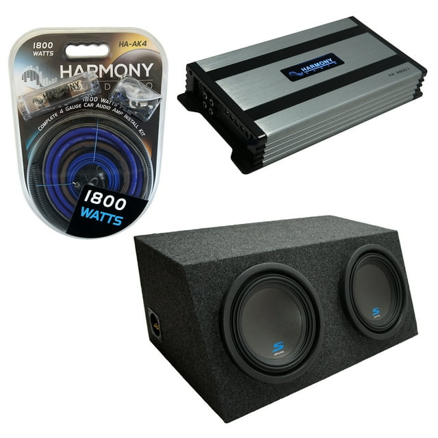 Car Stereo Hatchback Sealed Dual 10" Alpine S-W10D2 Sub Box New & HA ...