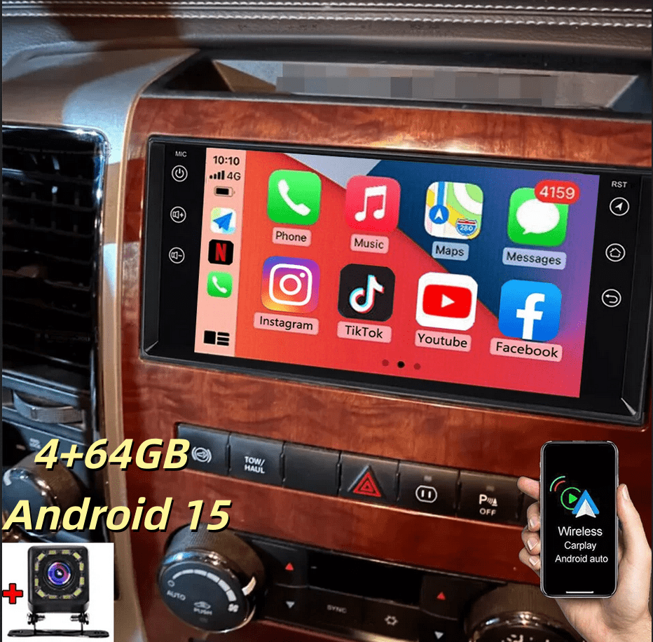 Car Stereo Head Unit For DODGE RAM 1500 2500 3500 2009-2012 - Android ...