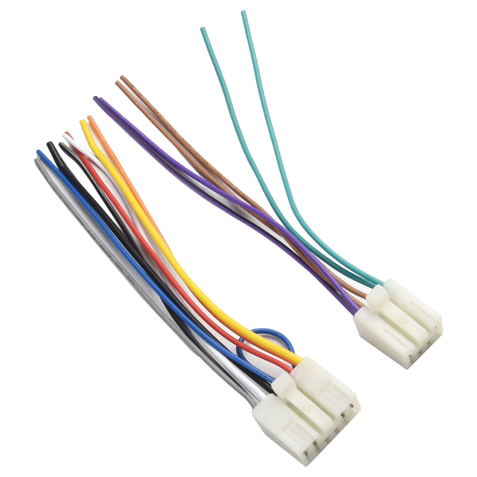 Car Stereo Radio 16 Pin ISO Cable Adapter ABS Universal Male Plug To ...