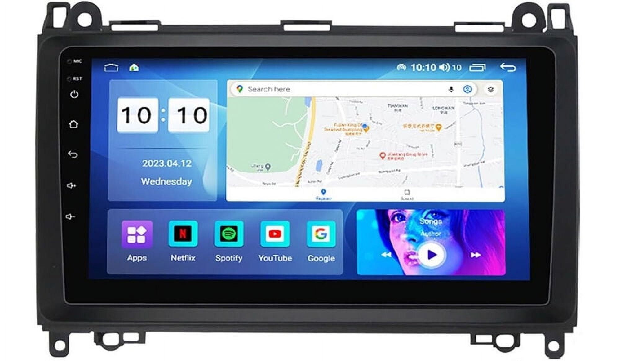 Car Stereo Radio GPS for Mercedes W906 Sprinter/V-Class W639/Vito/Viano ...