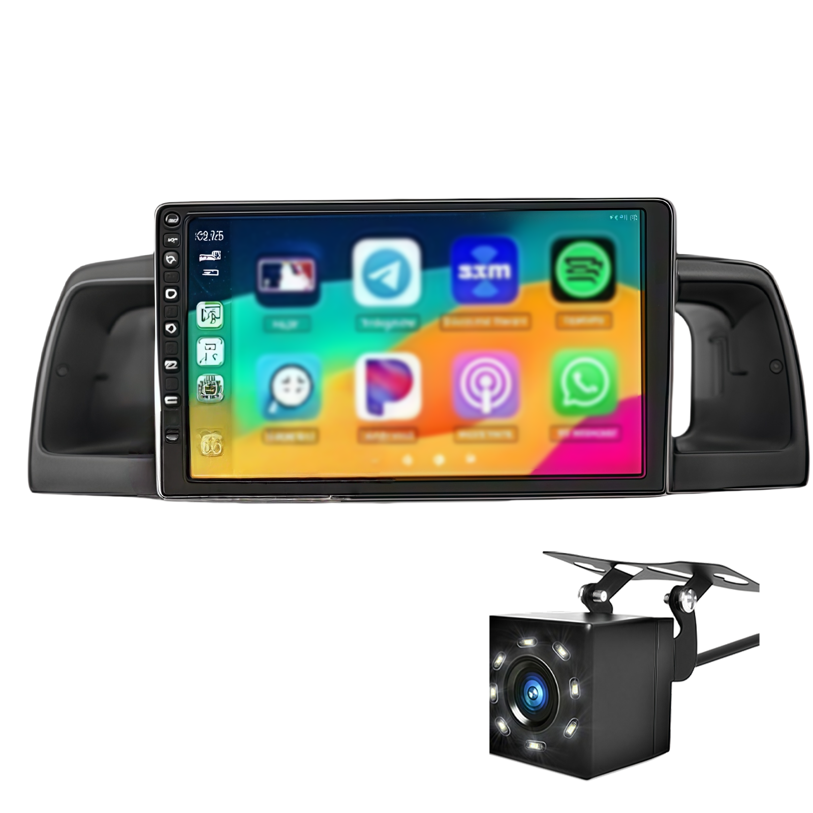 Car Stereo Radio For Toyota Corolla EX 2005-2012, 4+64GB 9 Inch Touch ...