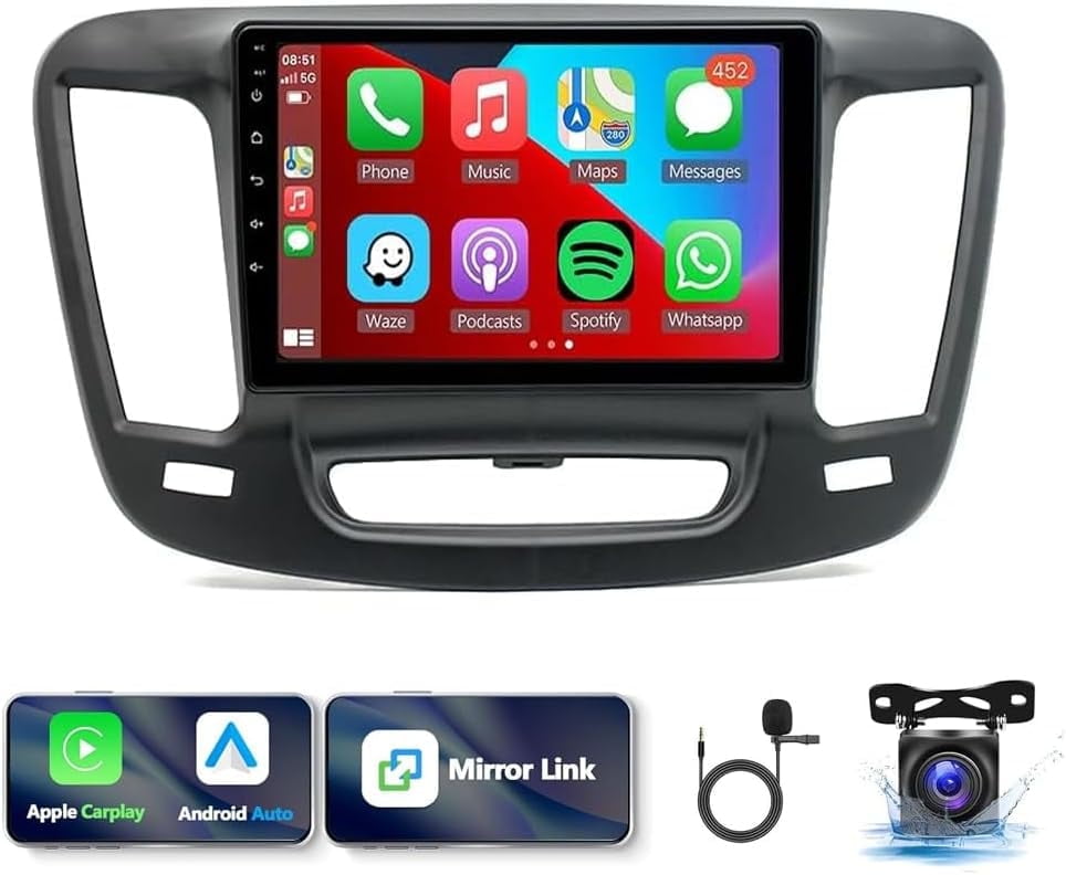 Car Stereo Radio for Chrysler 200 200C 200S 2015-2019 with Carplay ...