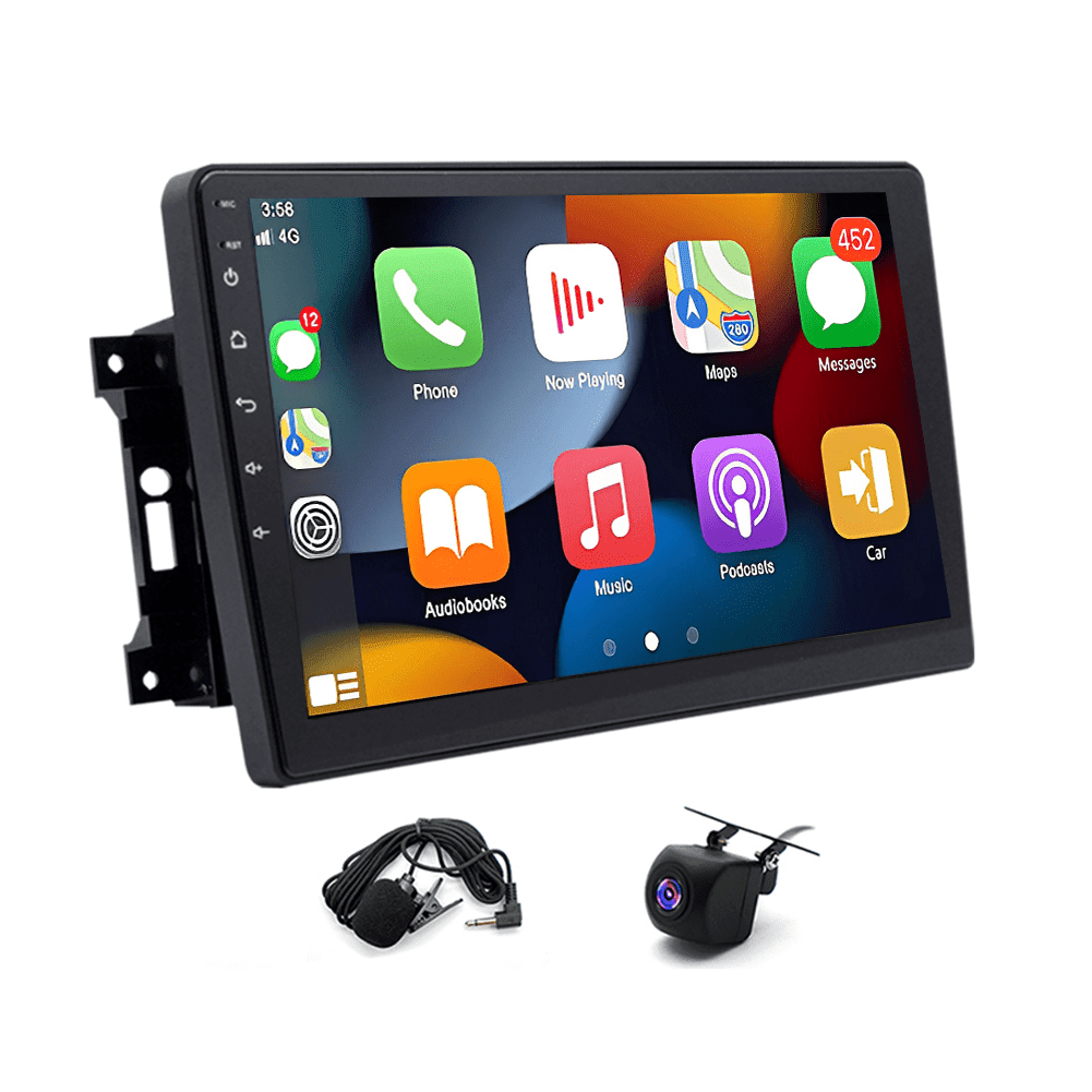 Car Stereo Radio for Dodge Ram 2009-2012 10 Inch Android 13 Touchscreen Wireless Carplay, Car ...