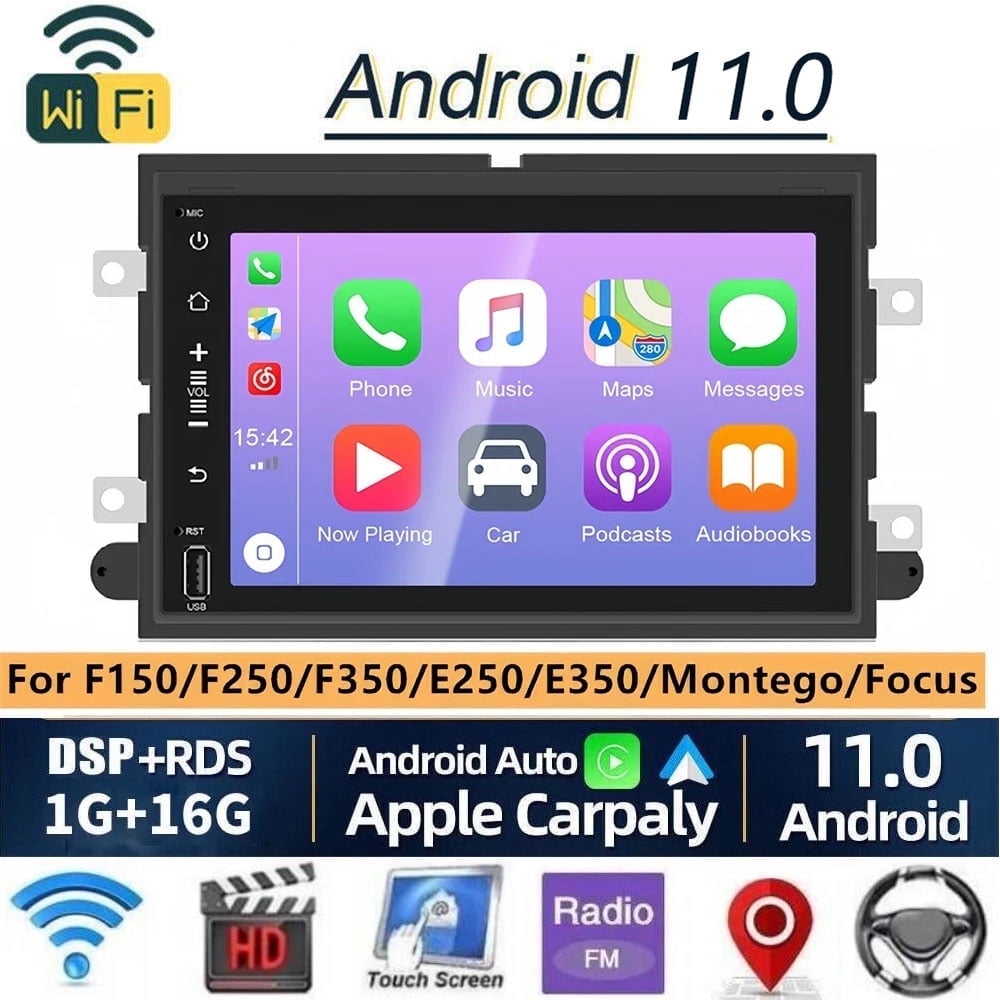 Car Stereo Radio for Ford F250 2004-2014 7" Touchscreen, Car Radio 1 ...