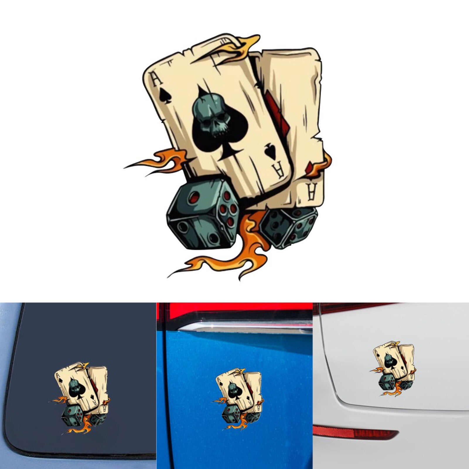 Car Sticker,Cartoon A Decal Sticker Car Decoration Car Sticker Window ...