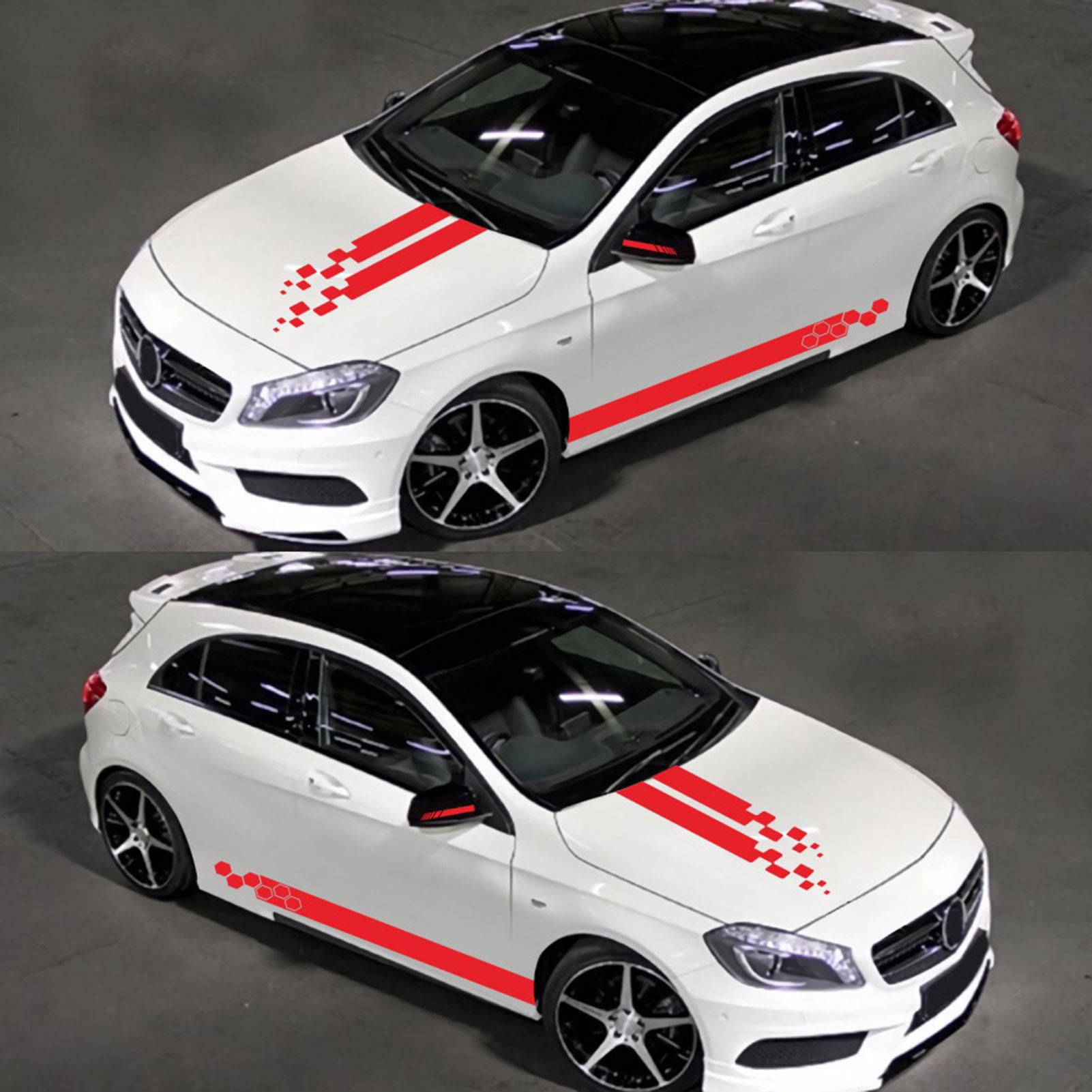 Car Sticker,Decal Vinyl Stickers Decoration 5 Pieces Vinyl Pieces Vinyl ...