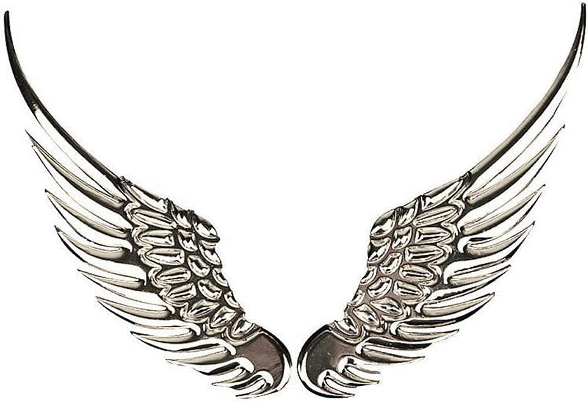 Car Sticker Decoration, Sovob 3D Angel Wings Emblem Car Badge Labels ...