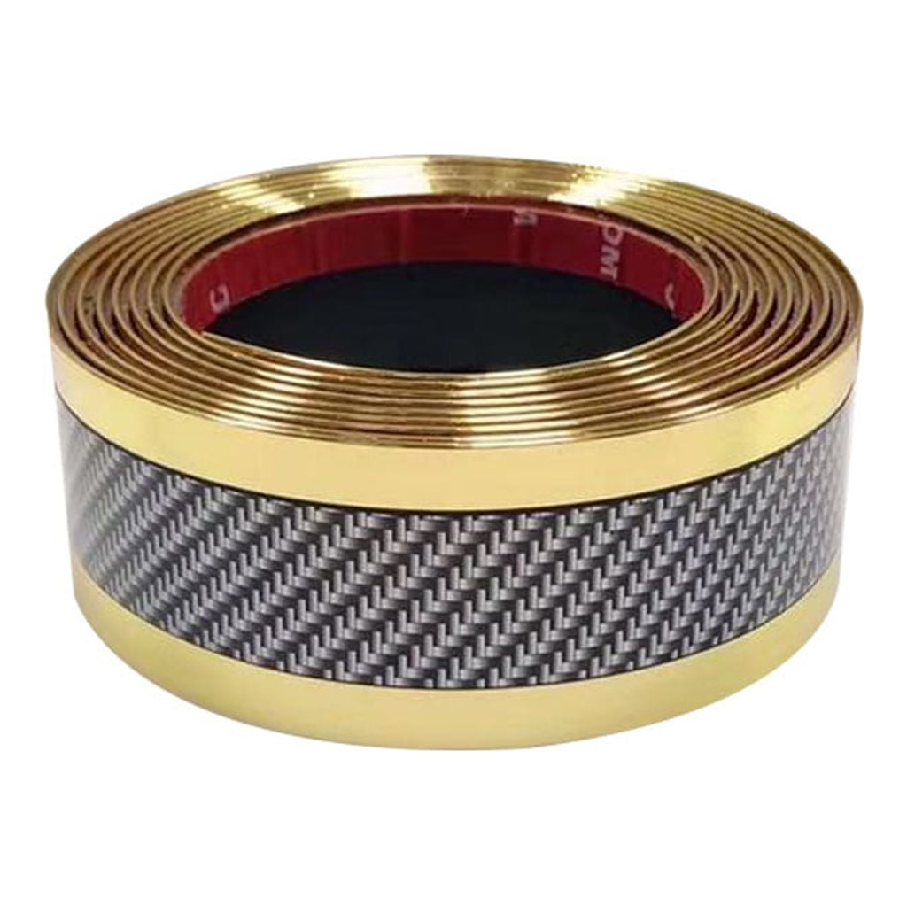 Car Sticker Fiber Rubber DIY Door Sill Protector Edge Guard Strip 3CM ...