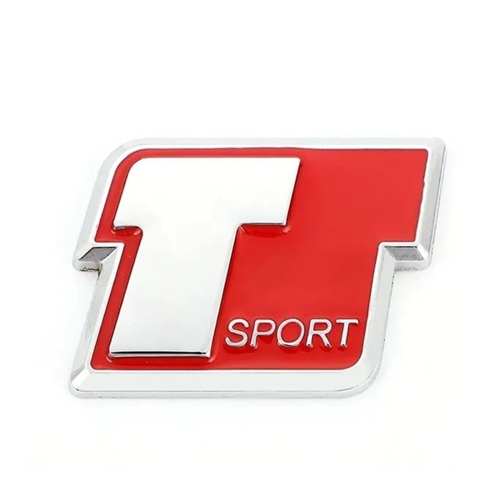 Car Sticker T Sport Stickers Emblem Badge Rear Trunk Decals for Toyota ...
