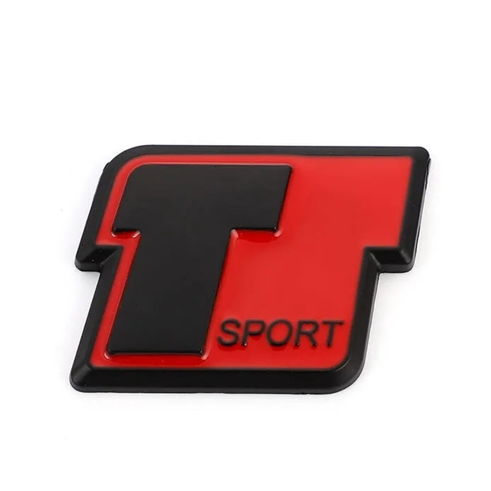 Car Sticker T Sport Stickers Emblem Badge Rear Trunk Decals for Toyota ...