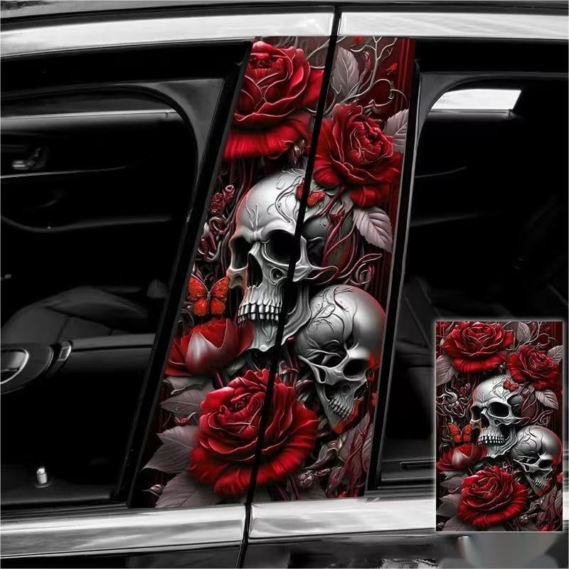 Car Stickers Car Pillar Decal Car Center Post Sticker B Pillar ...