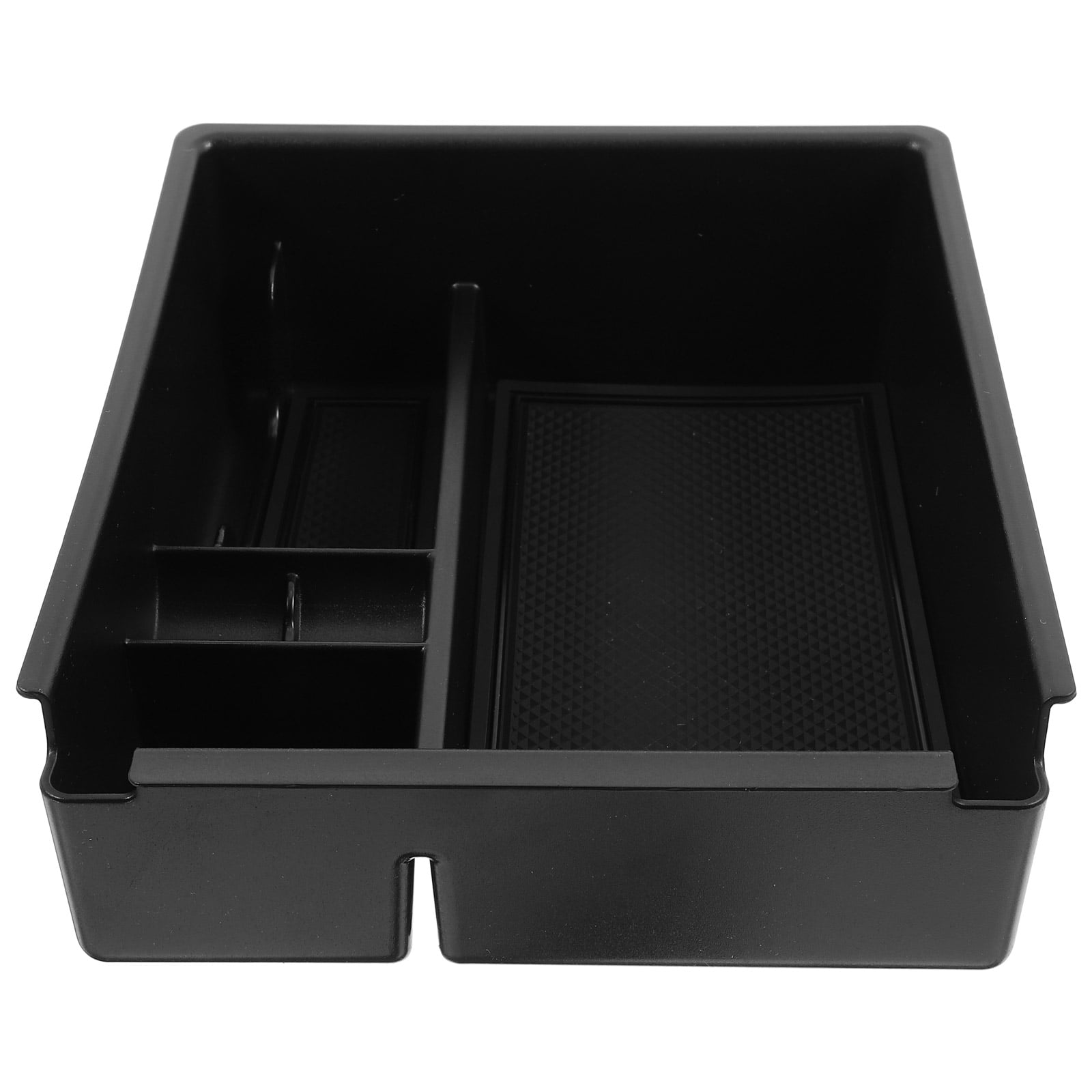 Phenofice Front Seat Organizer - Black Car Console Tray for Easy ...