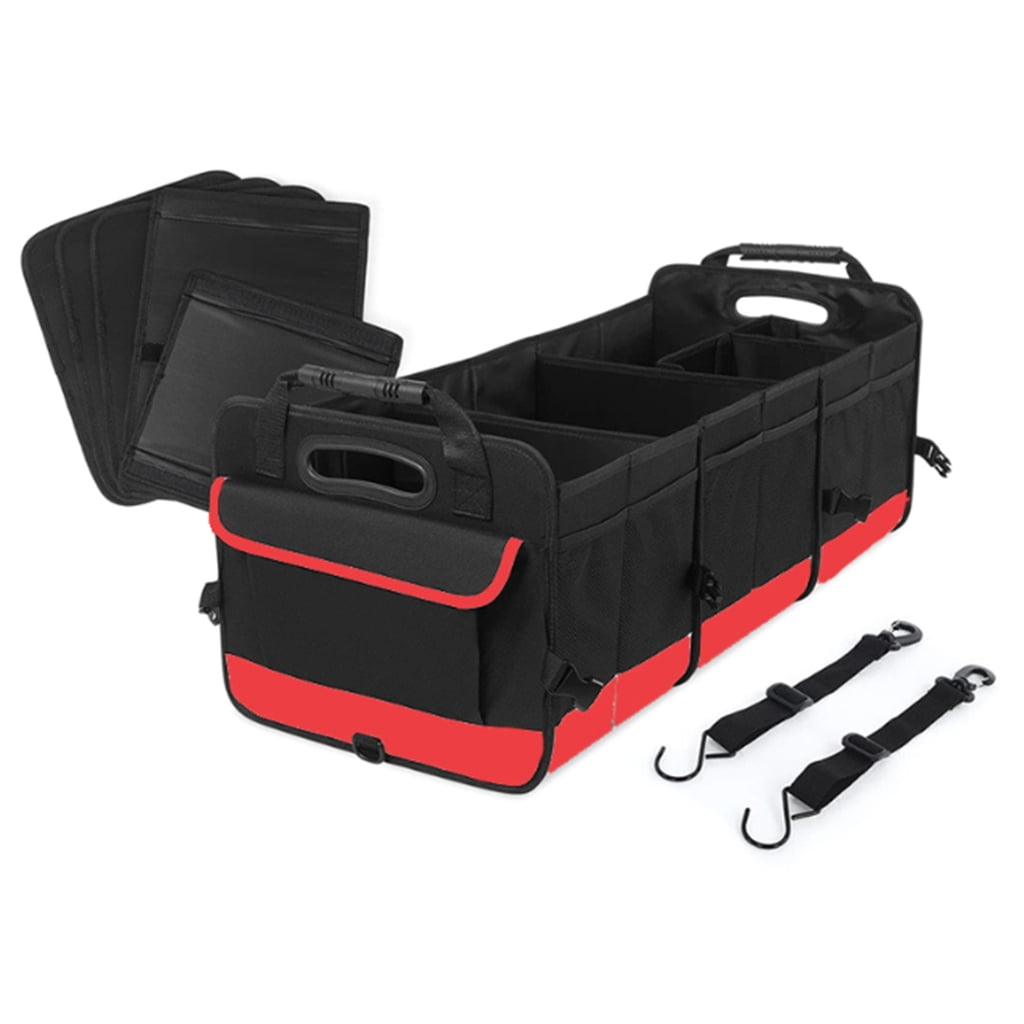 Car Storage Box Collapsible Auto Cargo Storage Tool Car Trunk Organizer ...