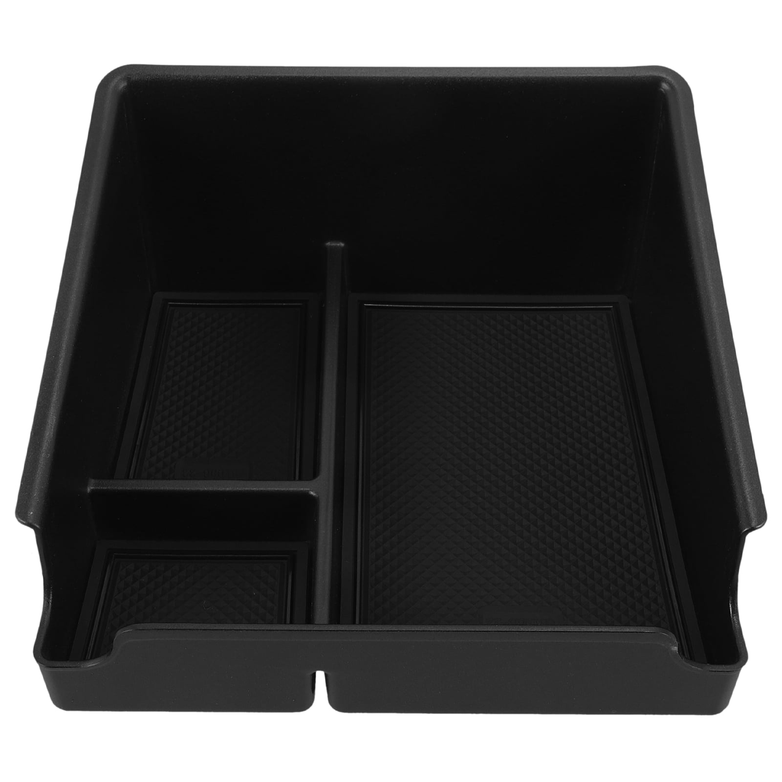 BRIGHTFUFU Brightfufu Sleek Design Black Plastic Car Center Console ...