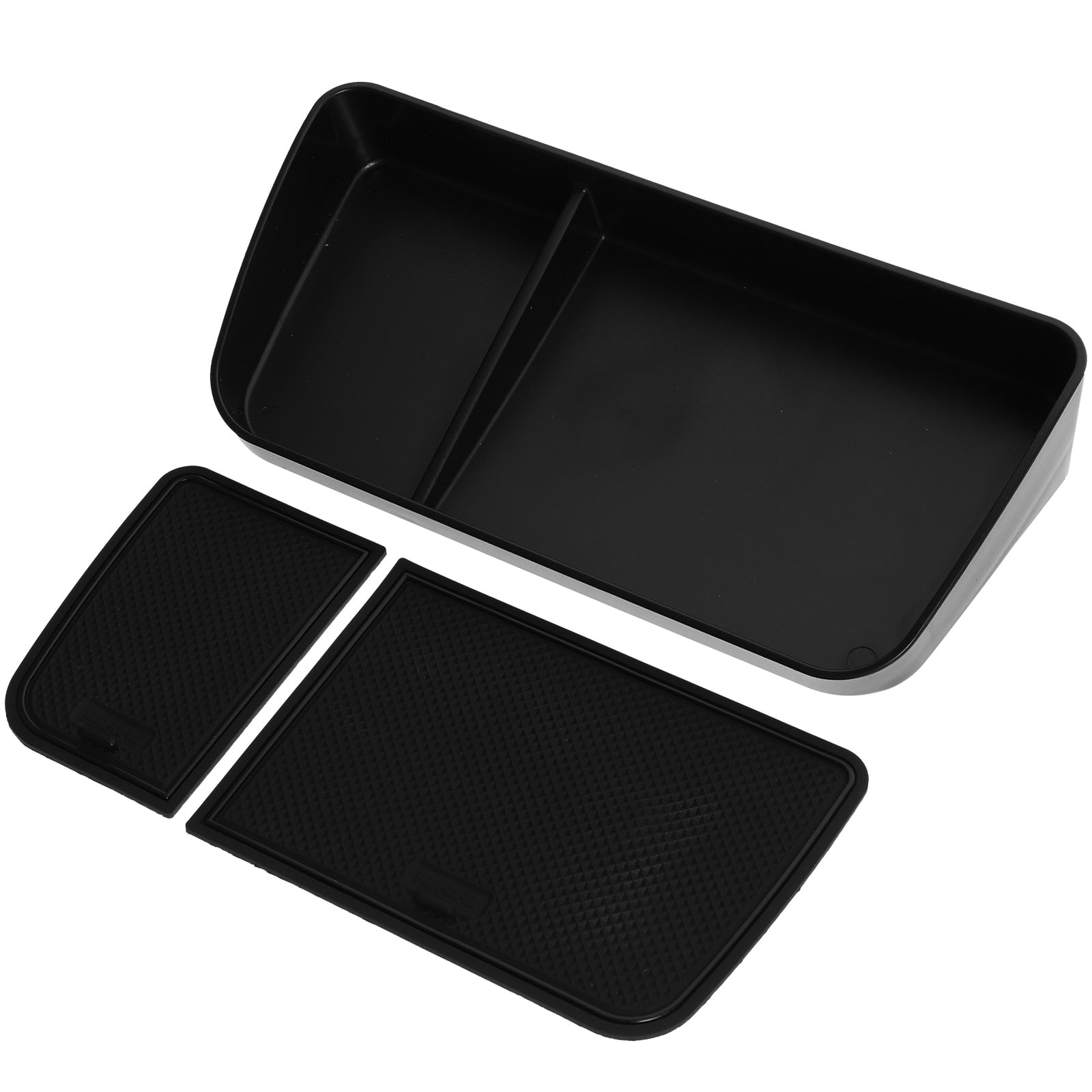 ifundom Black Auto Organizer Box for Car Center Console Storage ...
