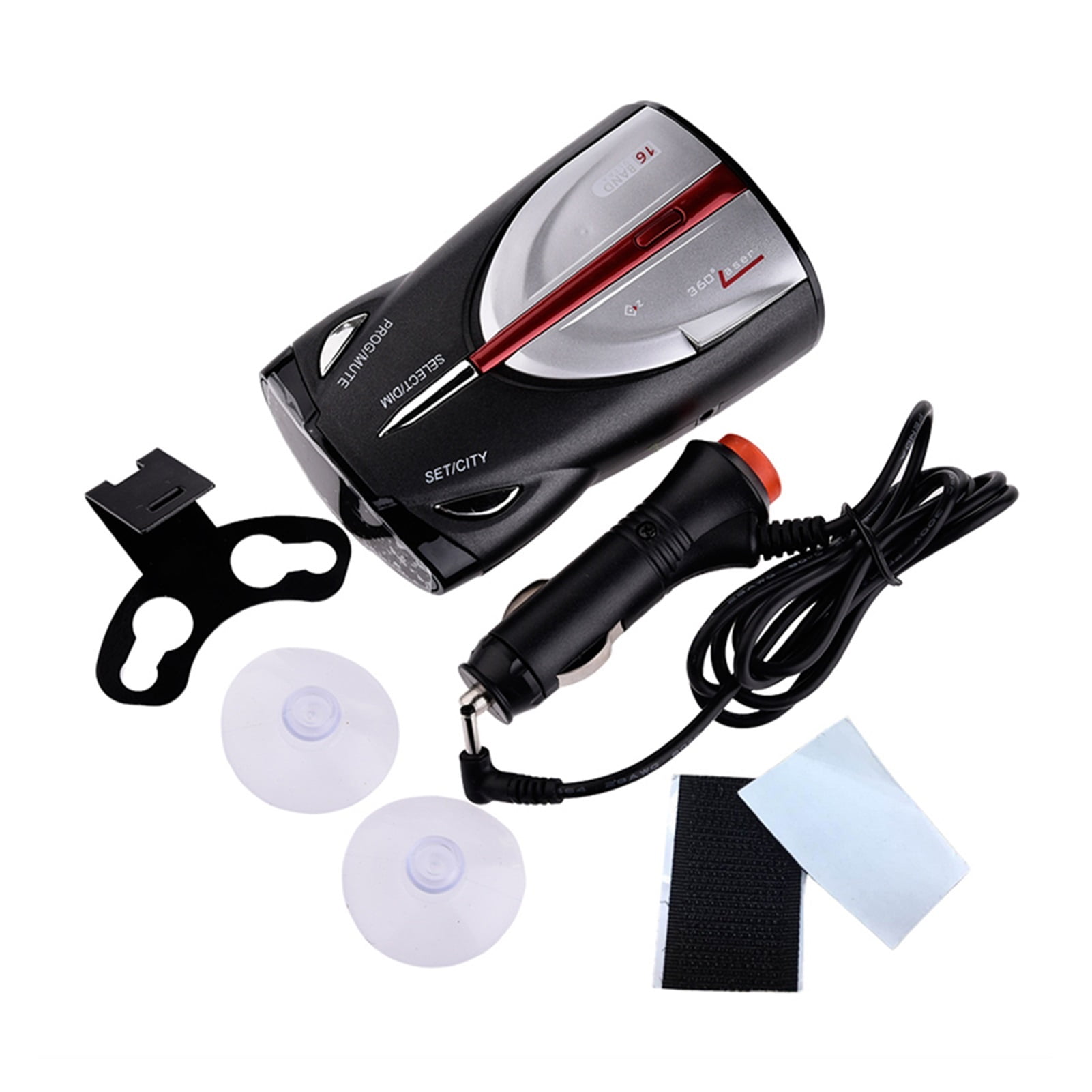 Car Style 16 Band Cobra Xrs 9880 Anti Radar Car Detector 12V 360 Degree ...