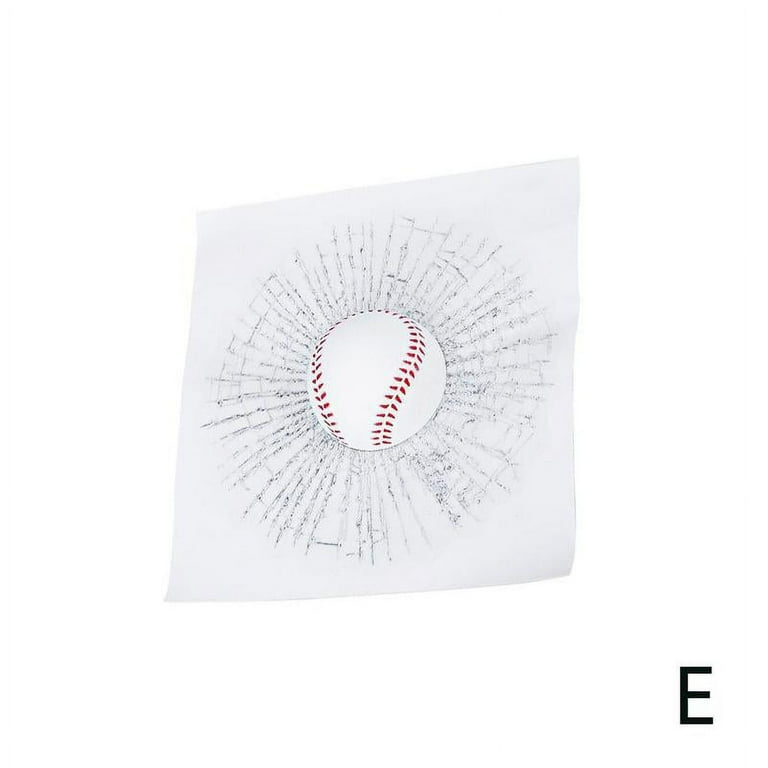 Broken Glass Window Baseball