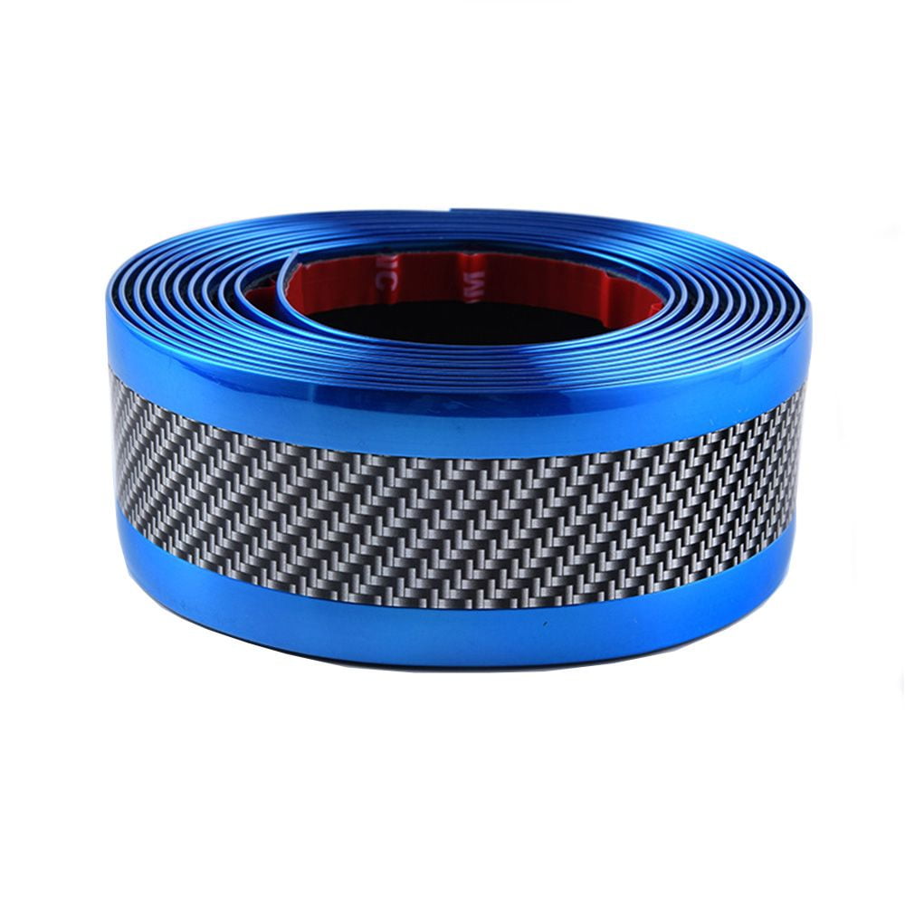 Car Styling Car Threshold Protection Carbon Fiber Sill Protector Bumper ...