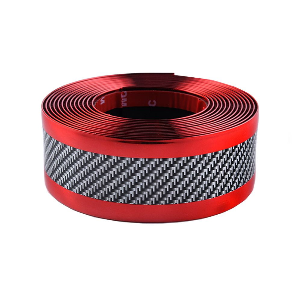 Car Styling Car Threshold Protection Carbon Fiber Sill Protector Bumper ...