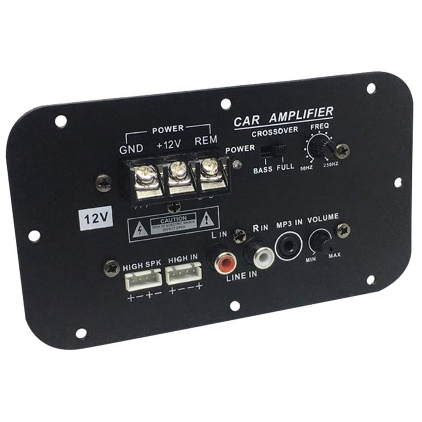 Car Subwoofer Amplifier Board, 500W Subwoofer High Power HiFi Bass ...