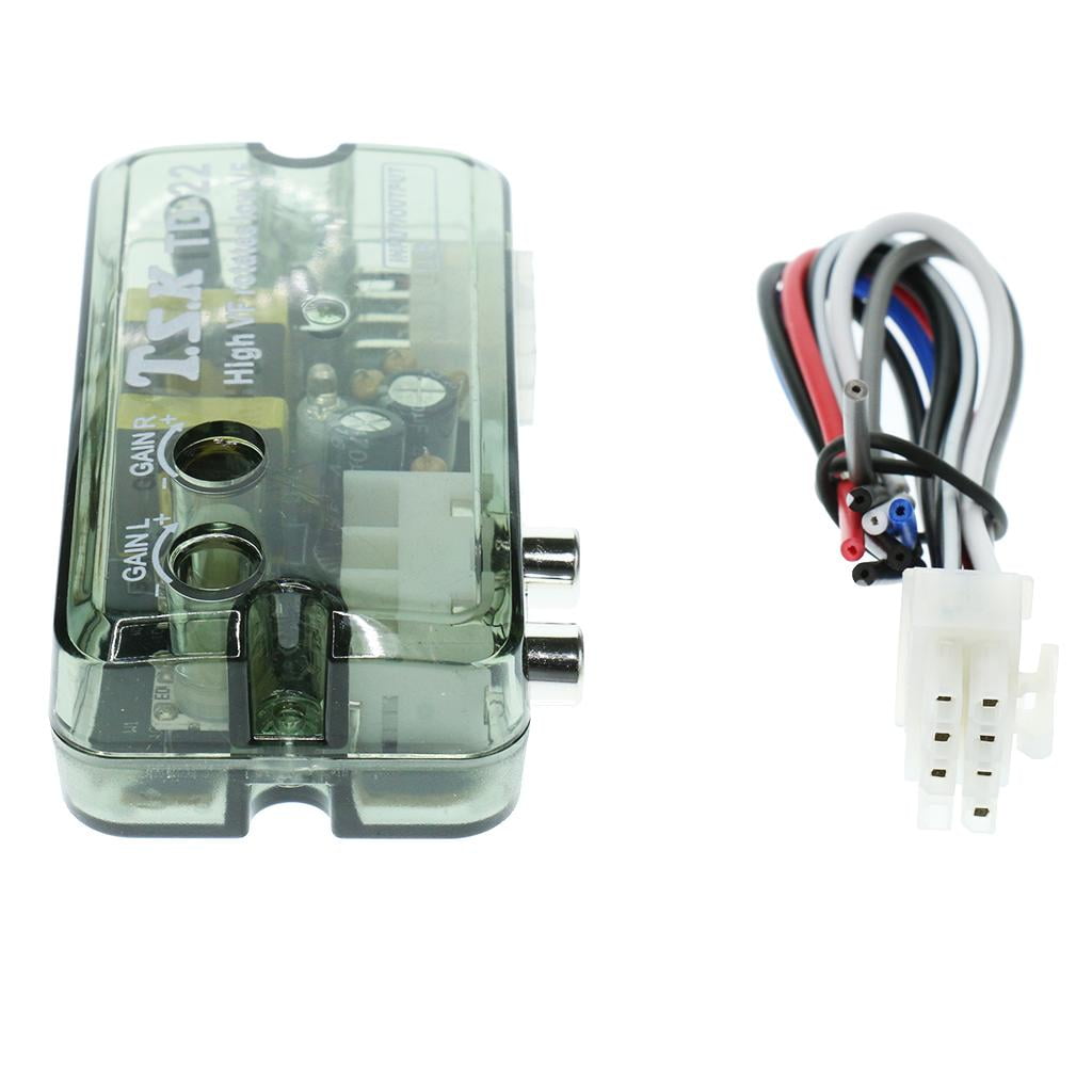 Car Subwoofer High / Output Converter with Adapter Cable - Walmart.com