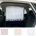 Car Suction Cup Sun Shade Curtain, UV Protection Heat Insulation Auto ...