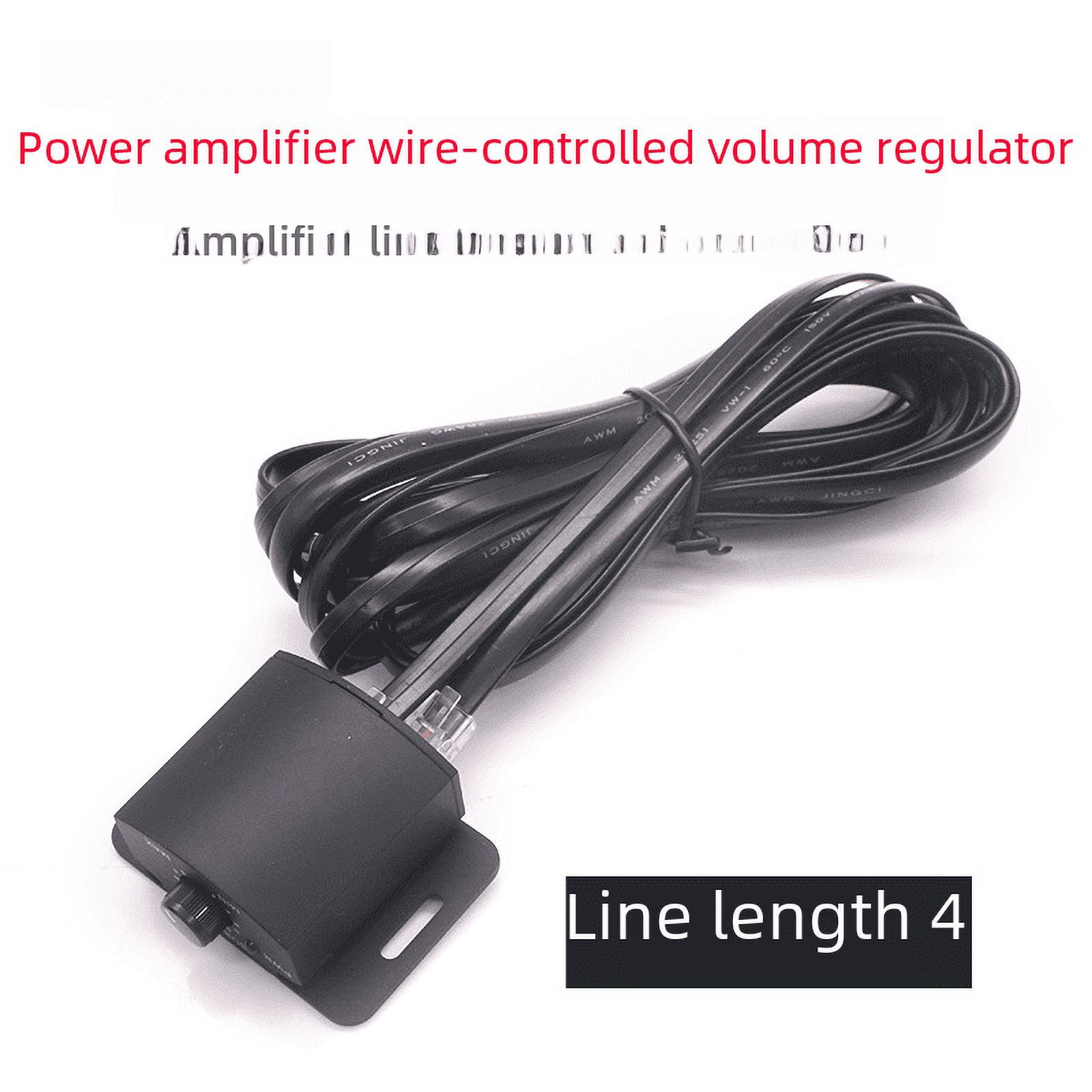 Car Suitable for multiple scenarios amplifier wire-controlled volume ...