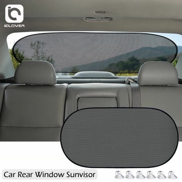 Safe Fit Magnetic Adjust-to-Fit Baby Sunshade, Easy to Install, Gray ...
