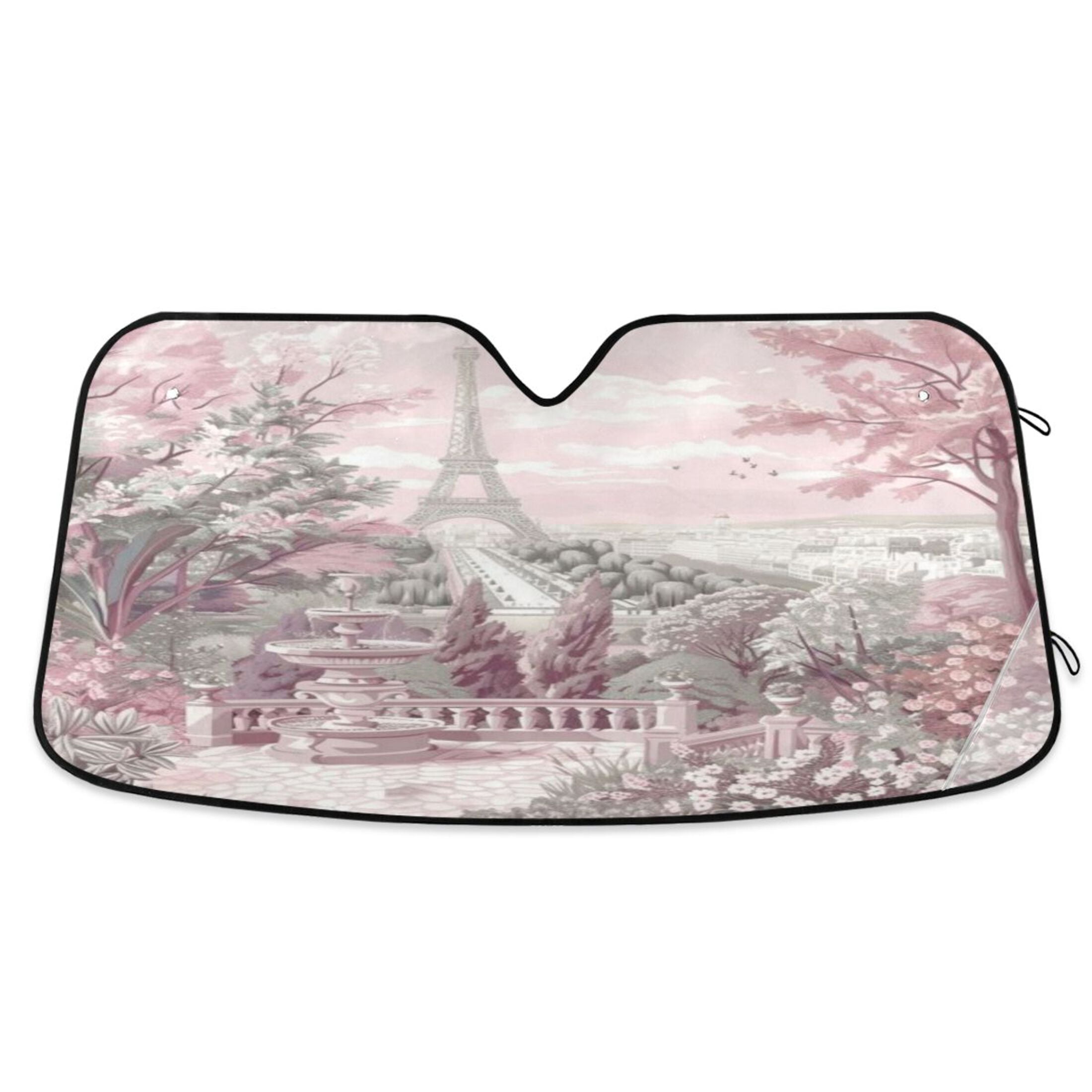 Car Sun Visor 53*23.5Inch Windshield Sun Shield Car Sun Curtain Car Sun ...