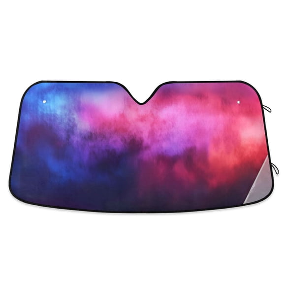 Car Sun Visor 55*27.6inch Windshield Sun Shield Car Sun Curtain Car Sun ...