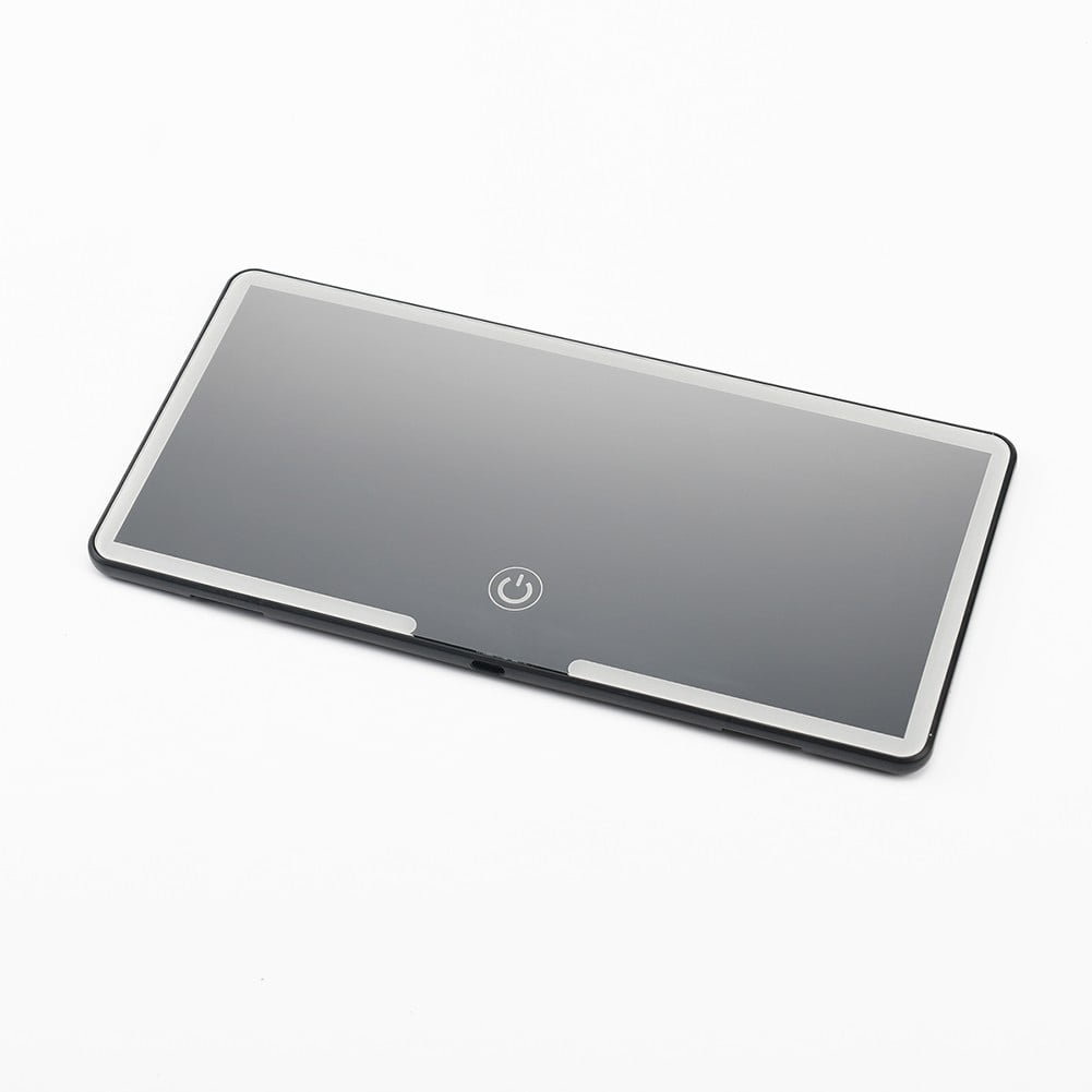 Car Sun Visor LED Vanity Mirror with Light 3 Brightness Adjustment ...