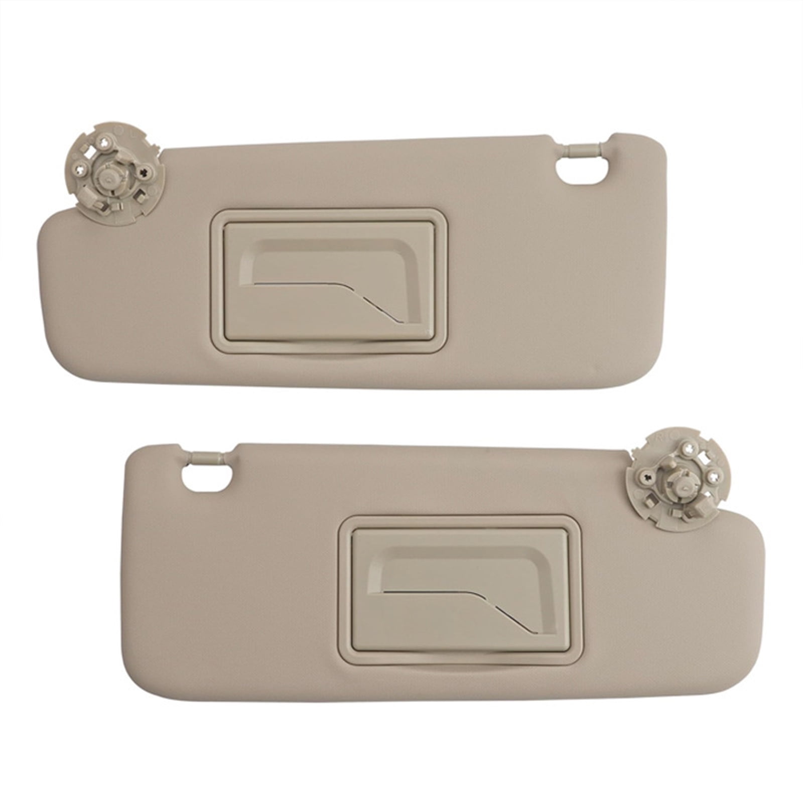 Car Sun Visor Left Driver & Right Passenger Side With Makeup Mirror For ...