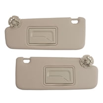 Left Driver & Right Passenger Side Car Sun Visor With Makeup Mirror For ...