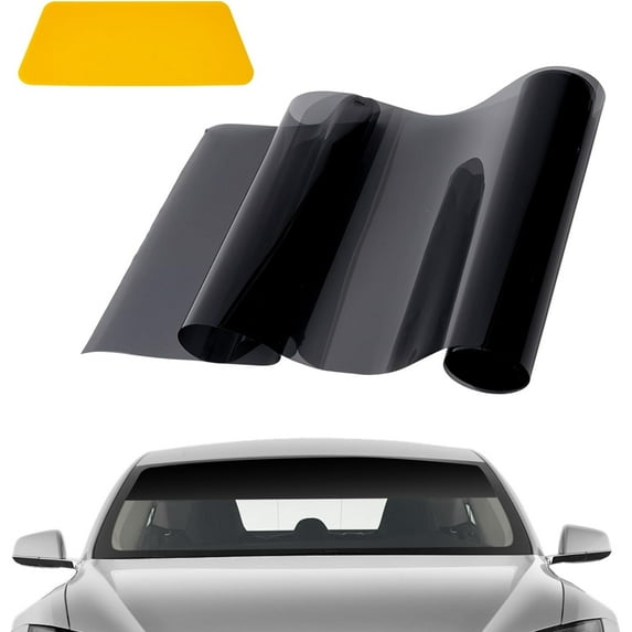 Car Sun Visor Strip Tint Film, Vehicle Windshield Window Tint Film ...