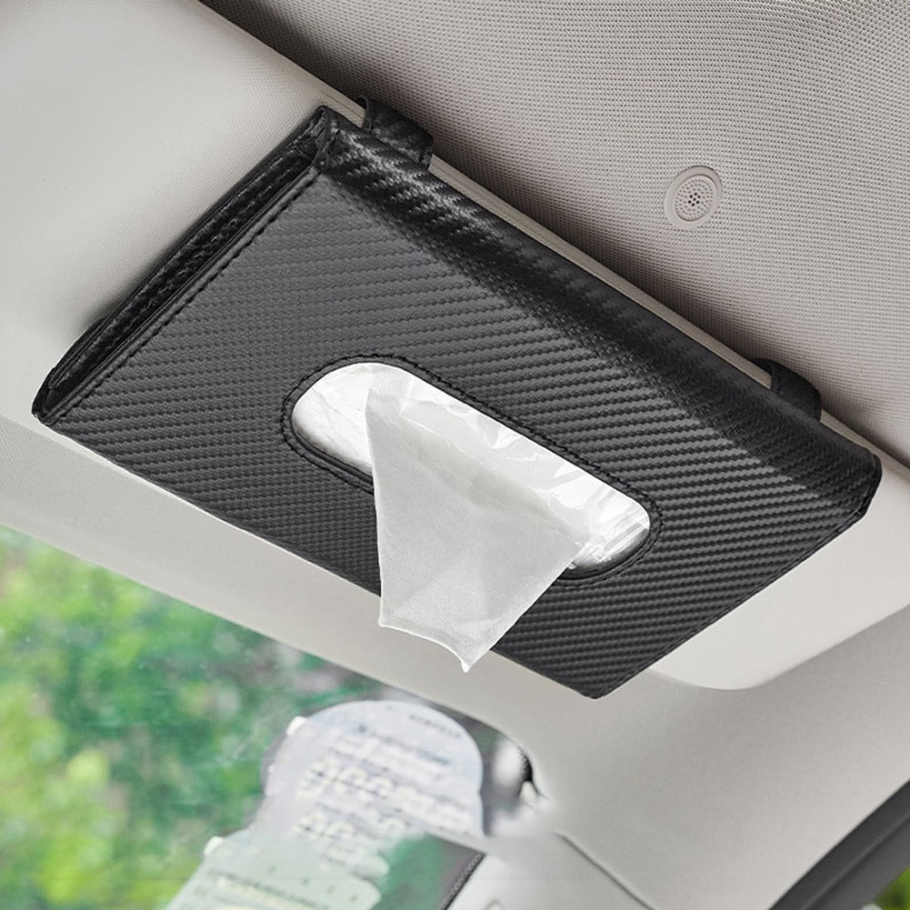 Car Sun Visor Tissue Holder Vehicle Hanging Headrest Napkin Backseat ...