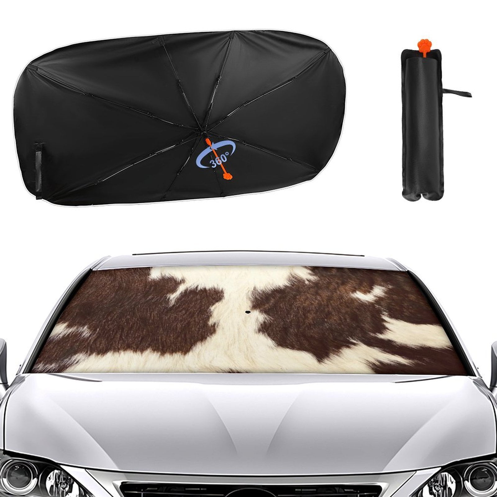 Car Sunshade 52.4×28.7in Light And Portable Uv Insulation For The Vast ...