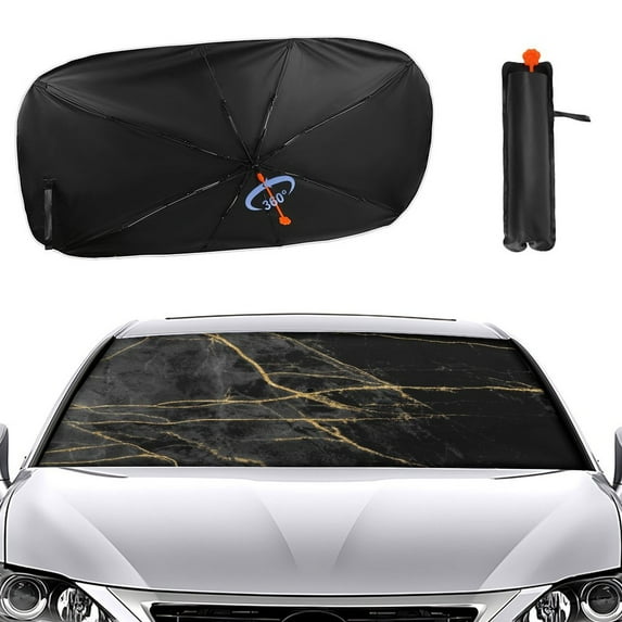 Car Sunshade 52.4×28.7in Light And Portable Uv Insulation For The Vast ...